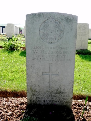 2nd Lieutenant W Johnson